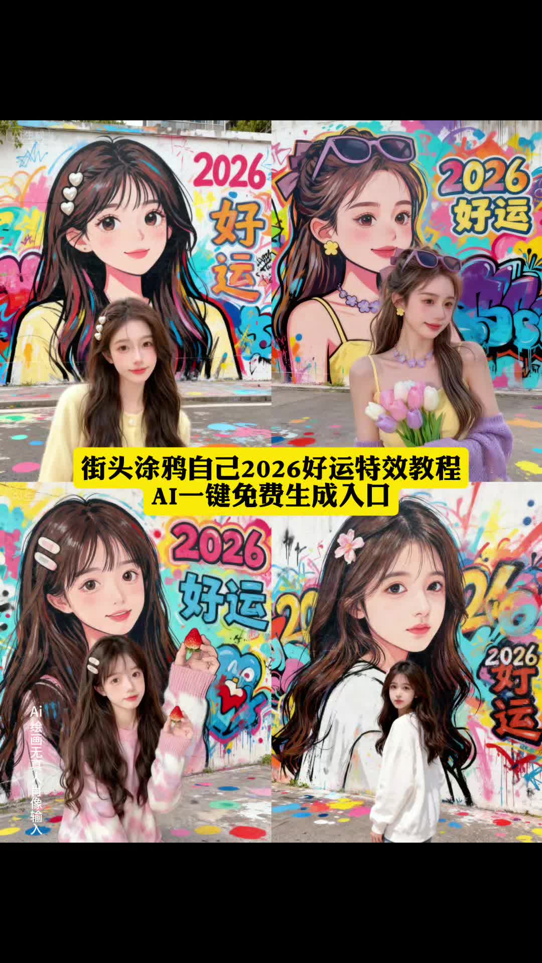 ...街头涂鸦汽车ai制作教程 街头涂鸦自己2026好运教程 街头涂鸦车贴...