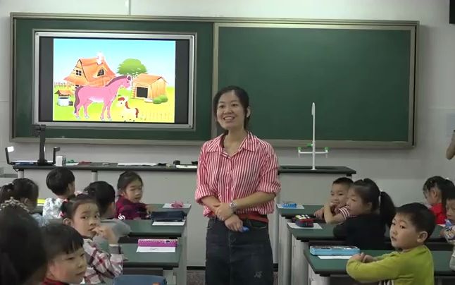【有完整视频】苏教版小学数学一年级上册《认识1-5》优质课视频,...