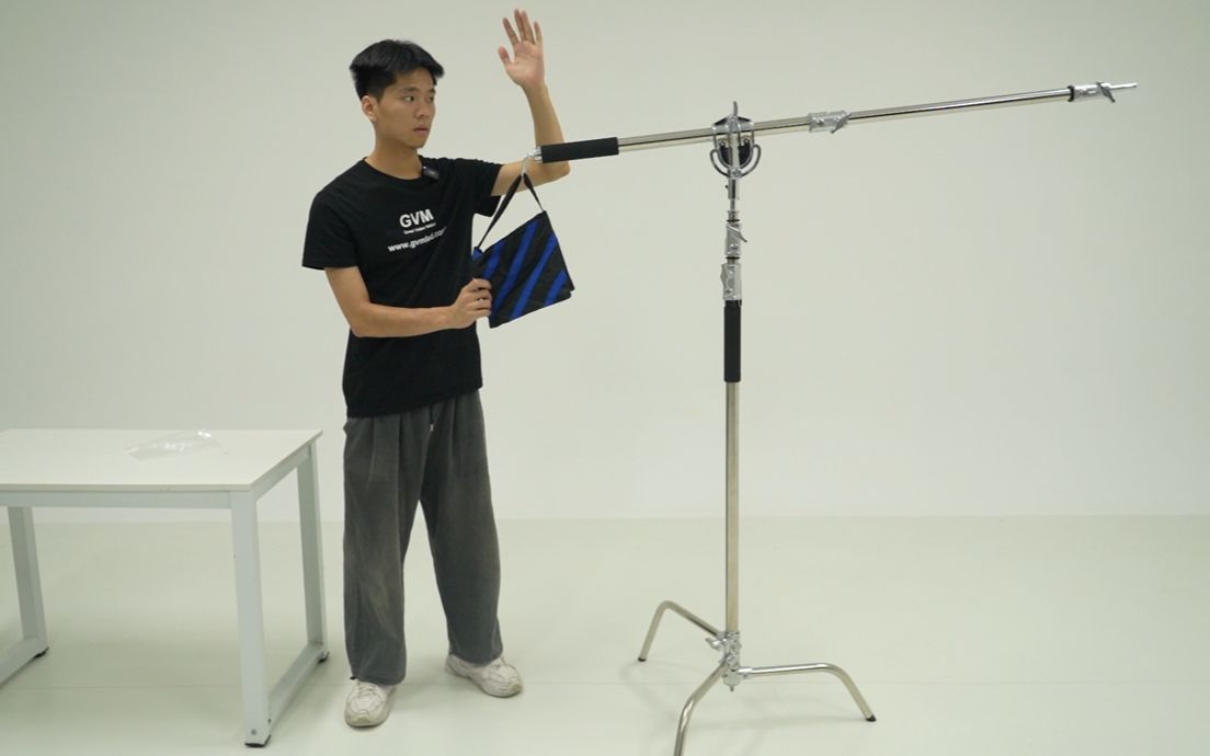 摄影小白必学|常用C型灯架安装与使用教程