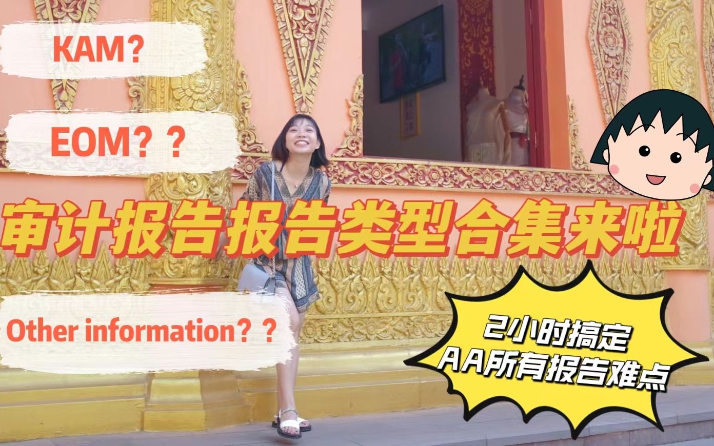 AA-审计报告合集来了-2小时搞定所有考试难点
