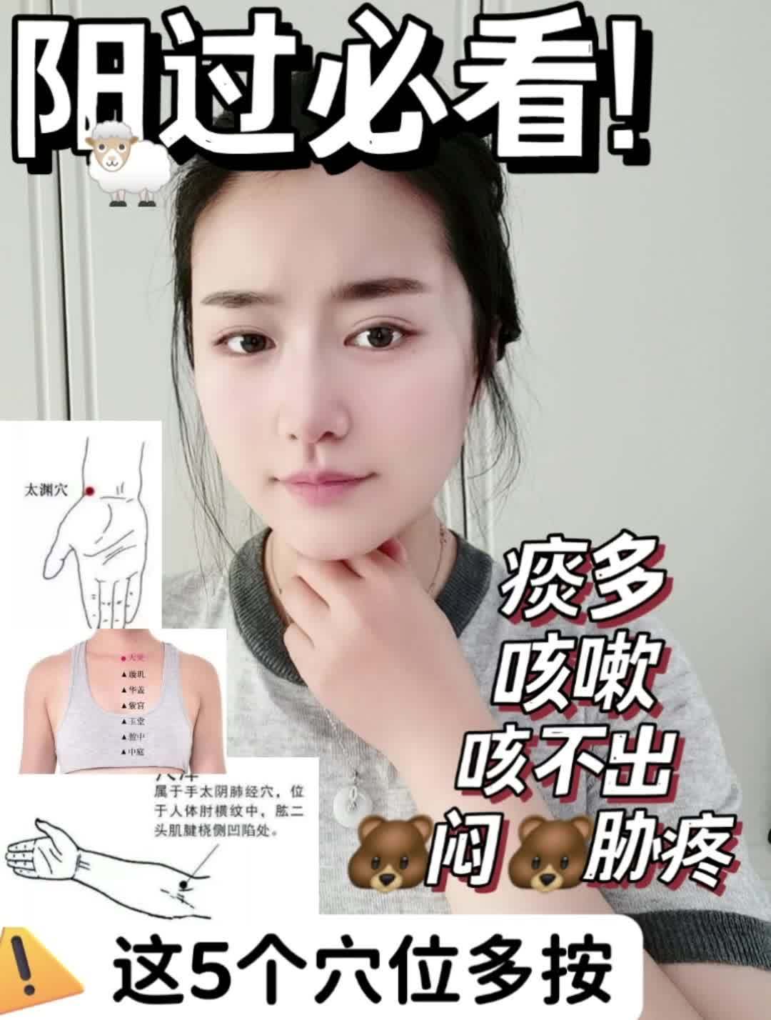 痰多!咳嗽!咳不出 这五个穴位码住