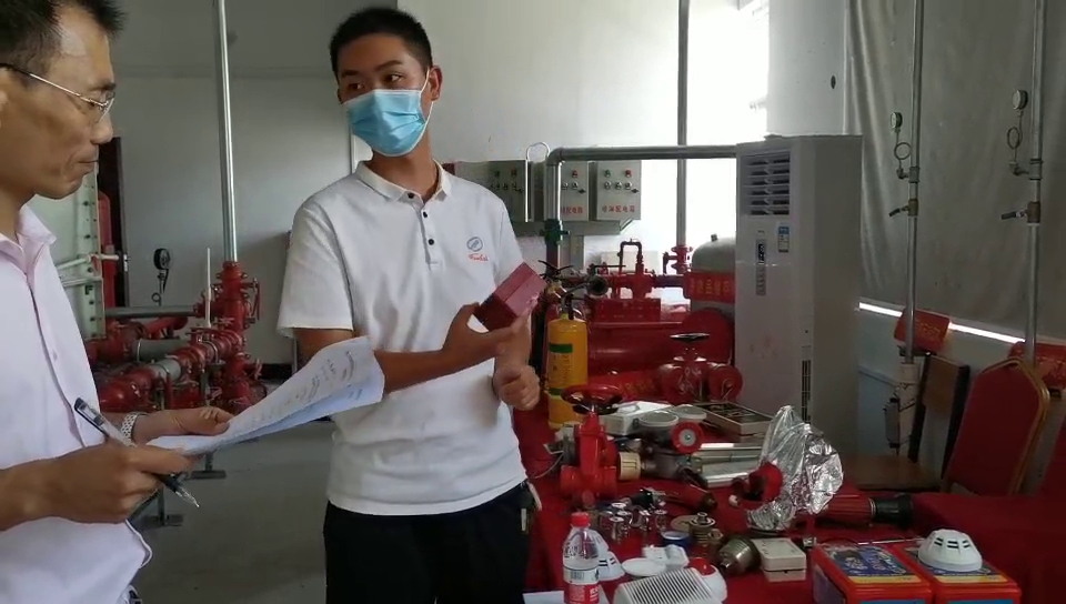 消防设施操作员,实操考试现场模拟,这样答能否给分