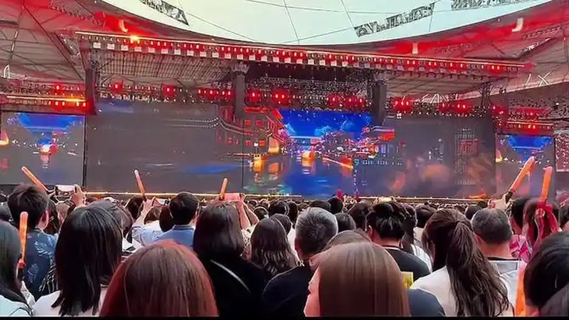 凤凰传奇 吉祥如意 2025鸟巢首场演唱会170分钟4K超清,开场晚了三五...