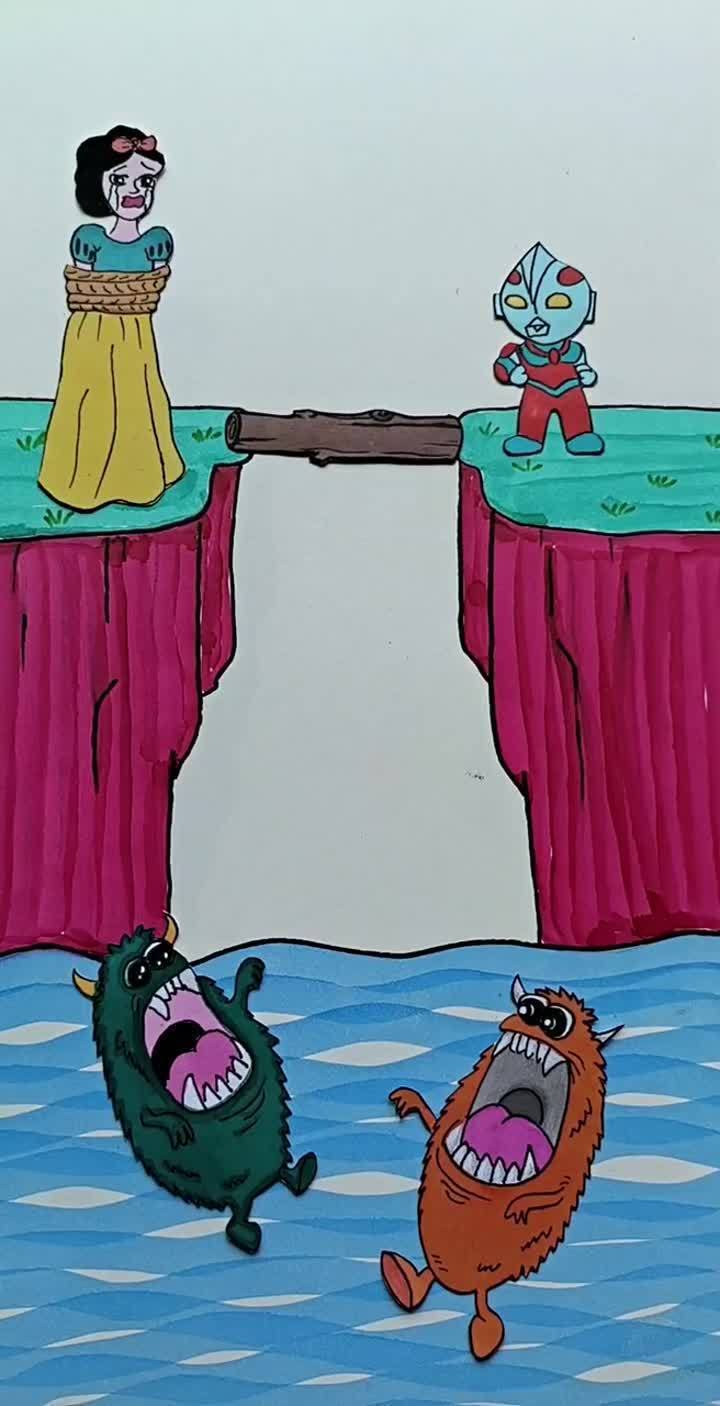 #儿童简笔画 #每日一画 #原创漫画 #手绘原创 #一起学画画