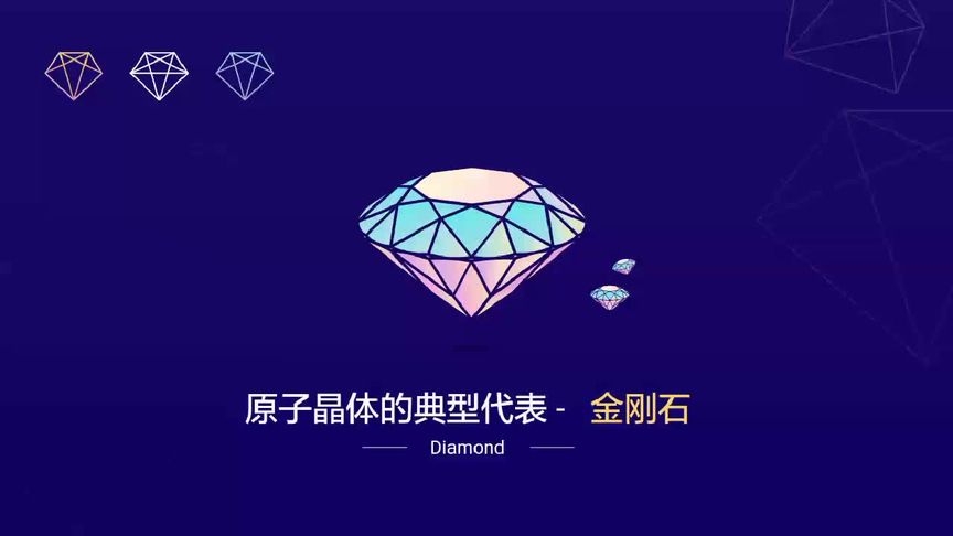 《物质结构与性质》(火花学院)17原子晶体的典型代表-金刚石