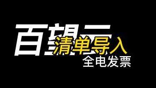 全电发票-清单智能赋码