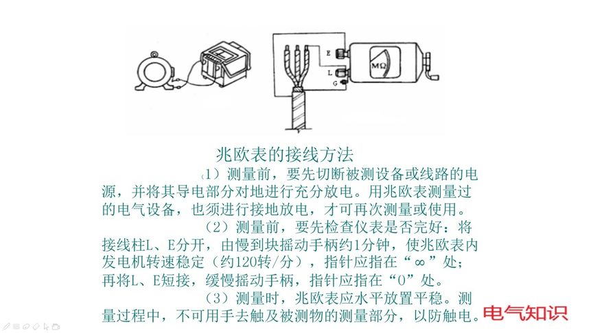 一个电工不会使用兆欧表,那遇见故障你只能站在一边看