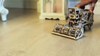 -GEARS-3D联合收割机_clip 木制车模 木工diy 木制玩具 木质模型制作:...