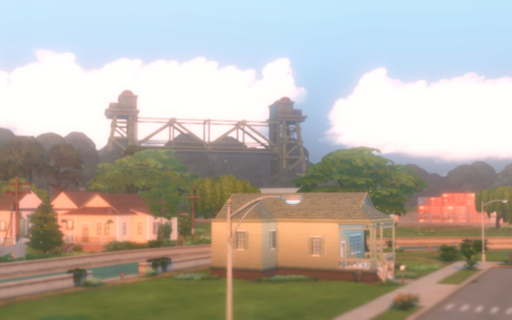 【模拟人生4】用上滤镜后的M4