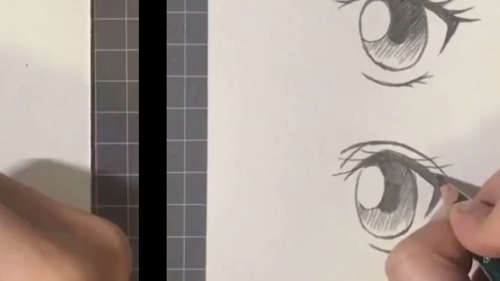 简笔画素描眼睛 教你如何画动漫眼睛