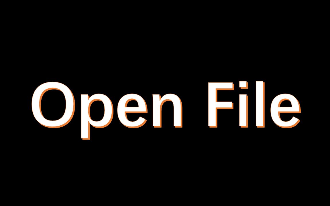 Olex2基操-打开文件(Open File)
