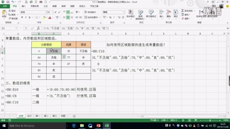 《电子表格之道》5.7.1节 数组的理解(1)