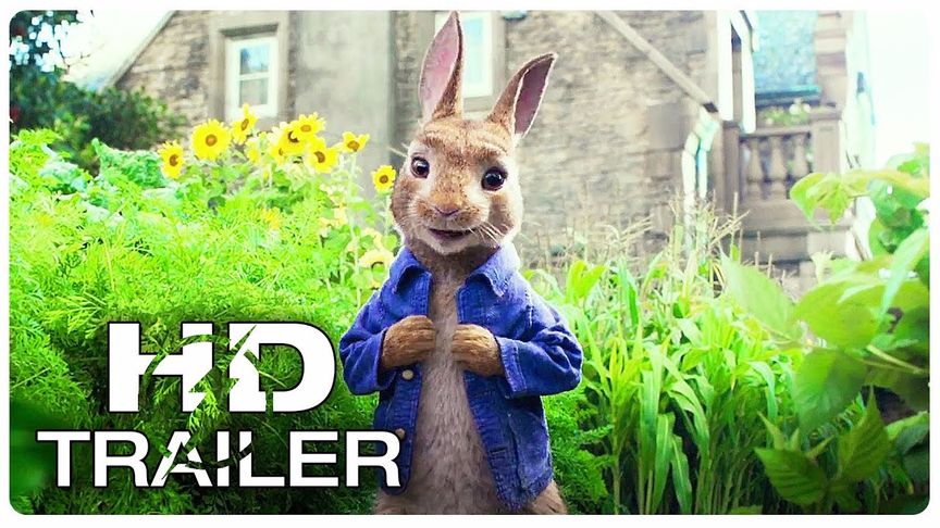 《彼得兔》全高清预告片,125年的动画人物,英国的葫芦娃登场!
