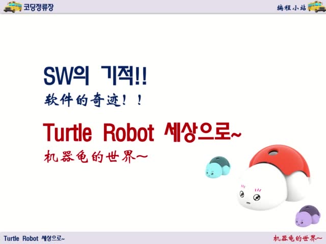 Turtle Robot(机器龟的世界)-中韩双语配音-中文字幕