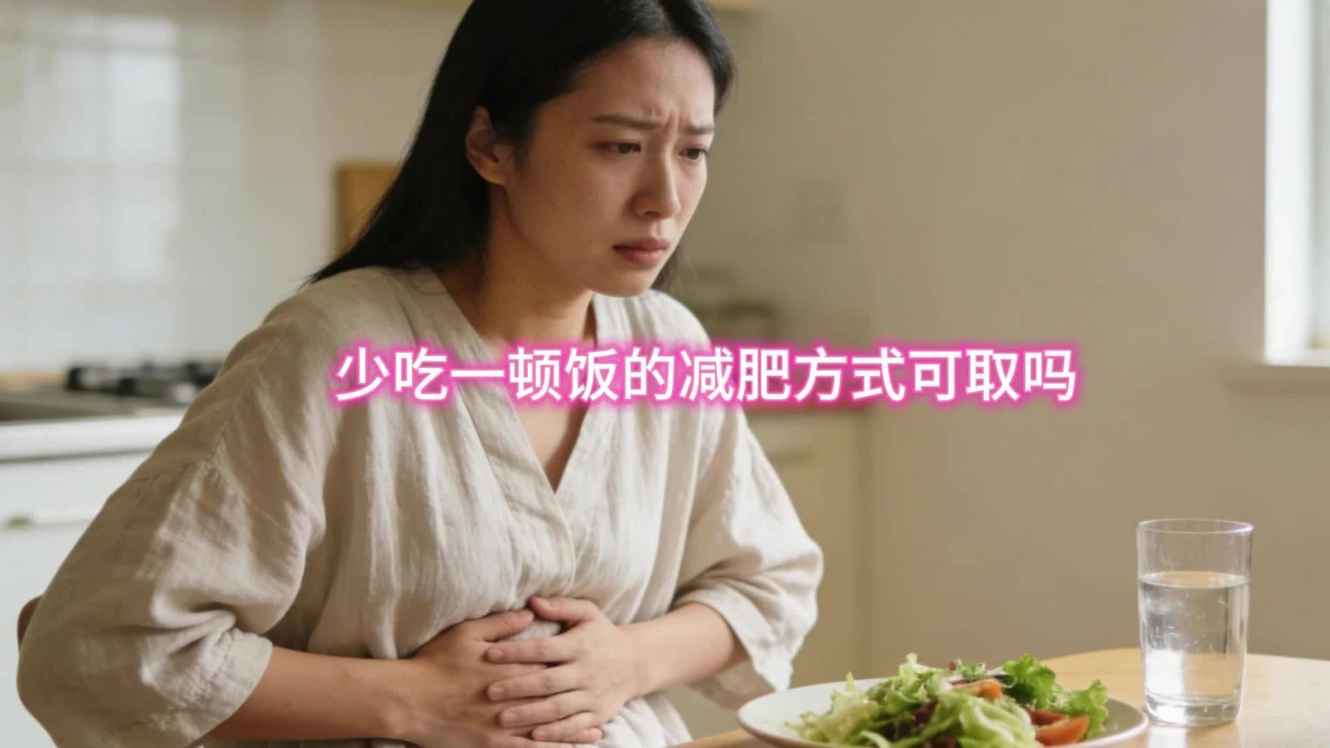 少吃一顿饭的减肥方式可取吗?