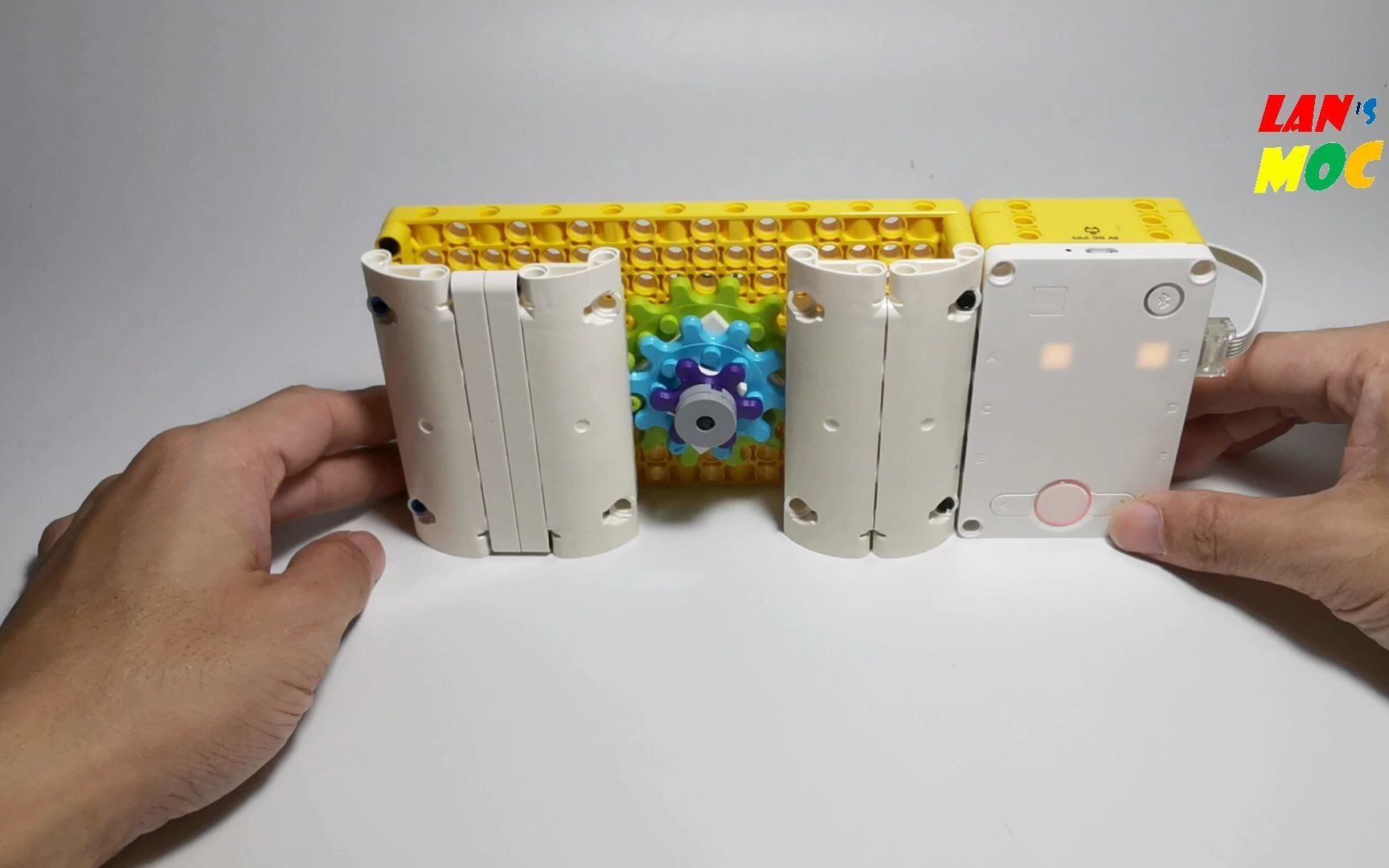 【岚的MOC】同轴齿轮的机械转动