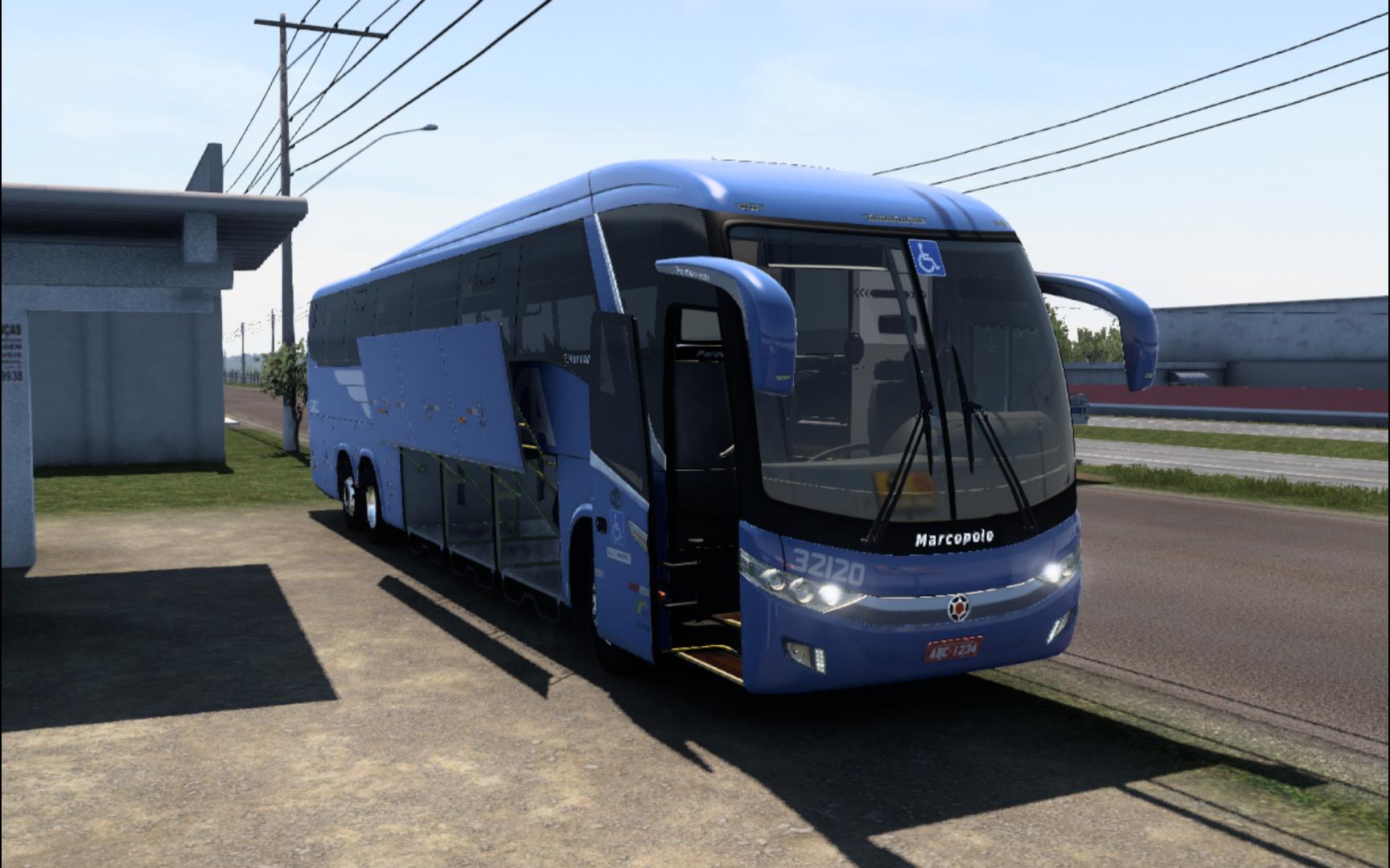 放松+催眠 驾驶马可波罗6*2客车于巴西 欧卡2巴西客运模式