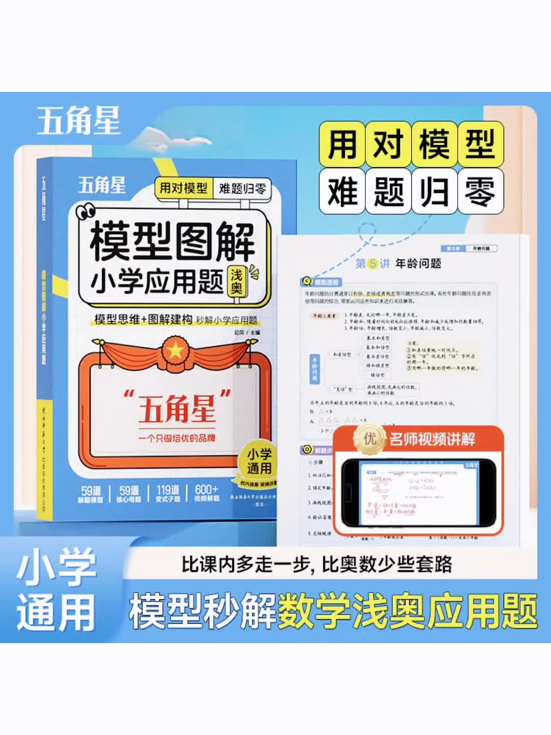 25新版1-6年级通用小学数学模型图解画图法解应用题专项母题训练#...