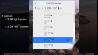 Parallels Toolbox 4全新工具-单位转换器（Mac）