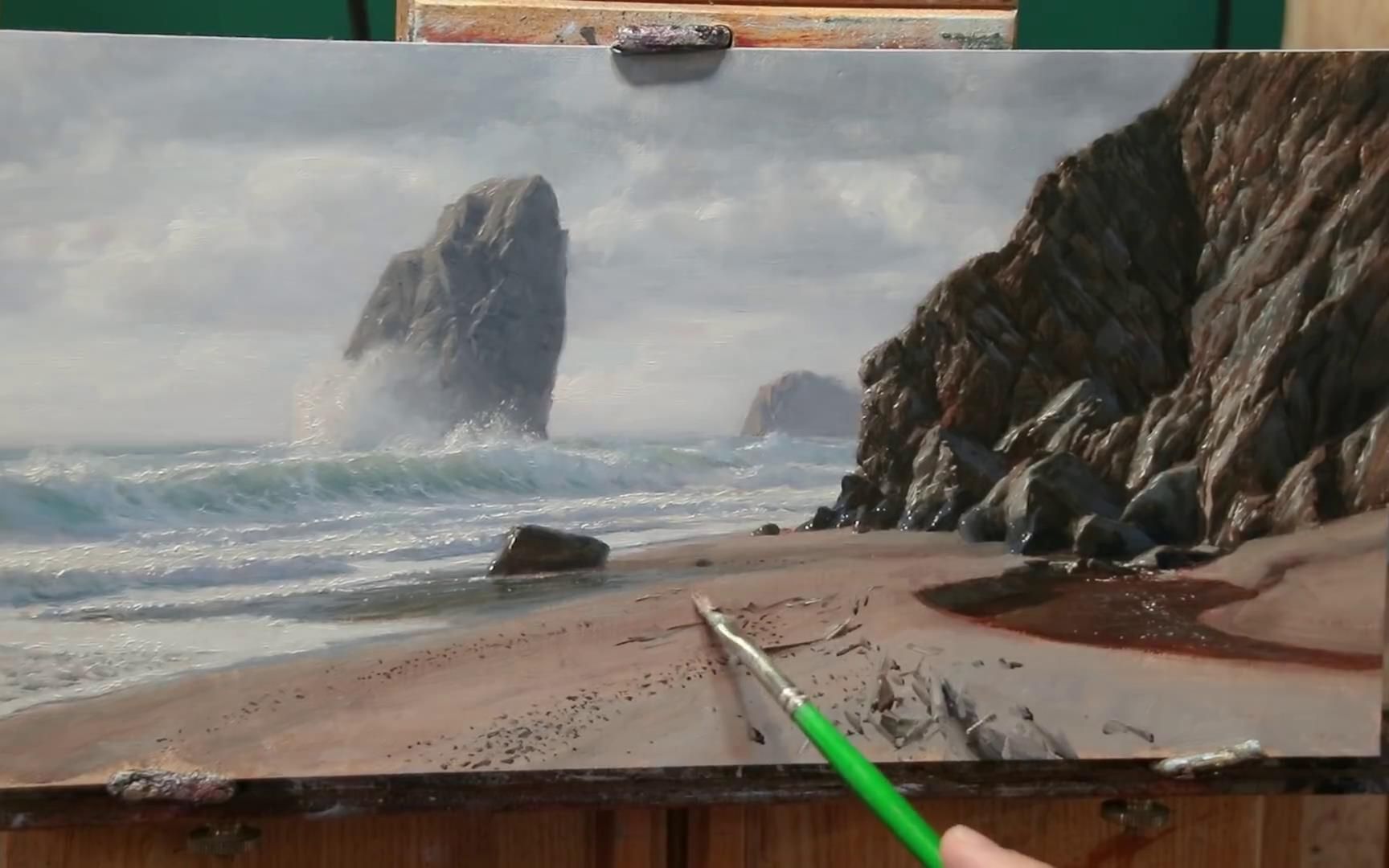 【油画风景】如何绘制风景细节