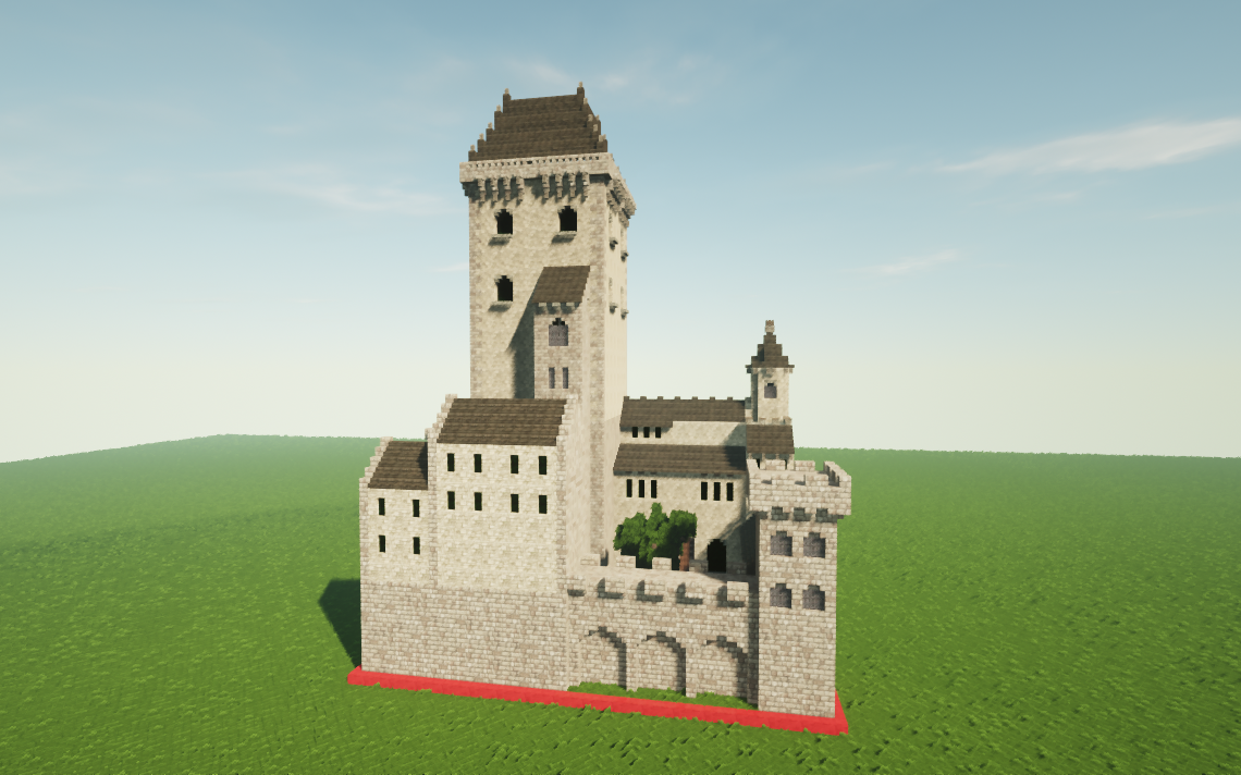 一般般简单建筑教学-特别篇:如何构思城堡