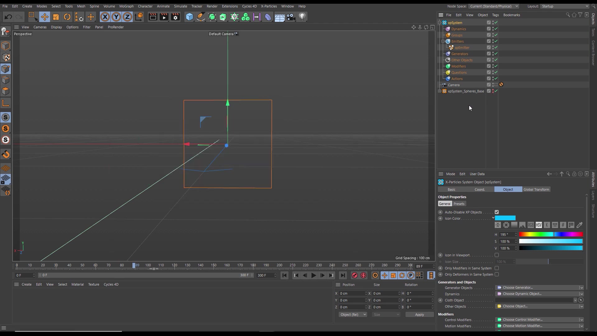 C4D粒子插件教程INSYDIUM X-Particles 2020 xpFluidFX Splash流体...