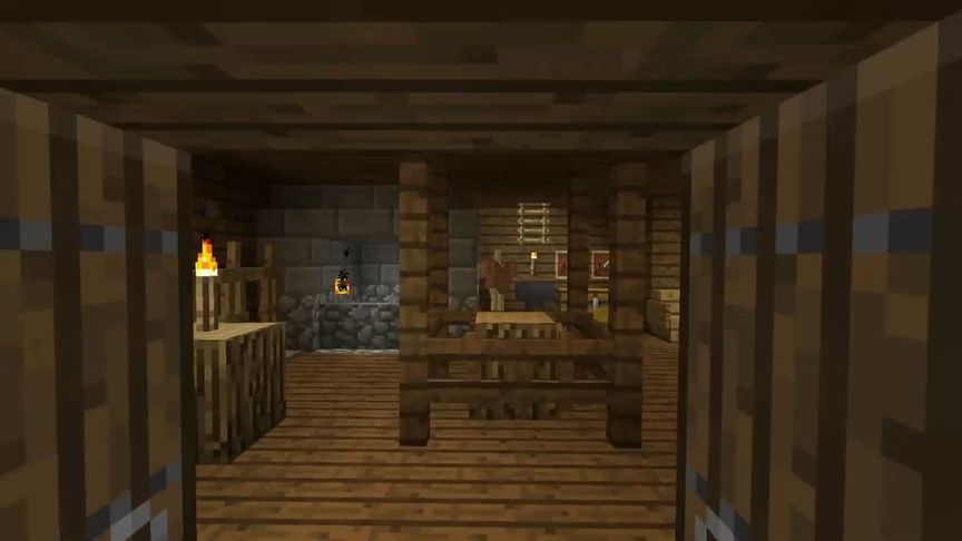 我的世界:房屋建筑教学,建造简易房屋