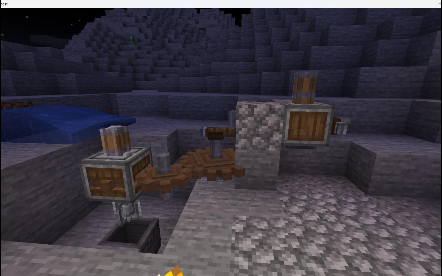 我的世界机械动力mod,简易动力辊压机和动力搅拌机