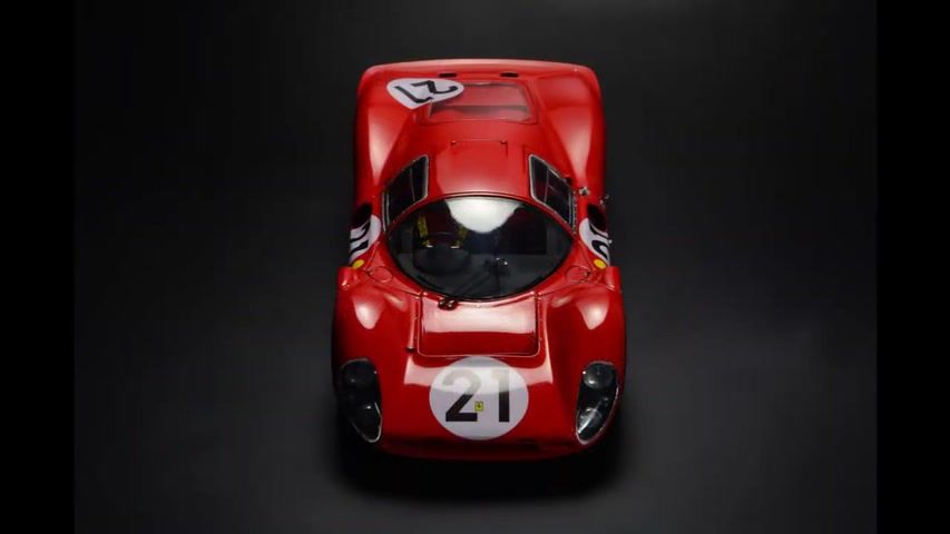 汽车模型制作:大神制作 法拉利330 P4 24h LeMans FUJIMI 1:24