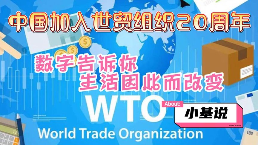 2021中国加入世贸组织WTO20周年,数字告诉你我生活的改变