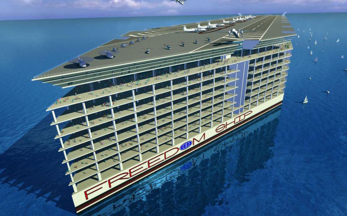 世界上四艘最大的船,那些万吨巨轮的体量可能远远超过你的想象!