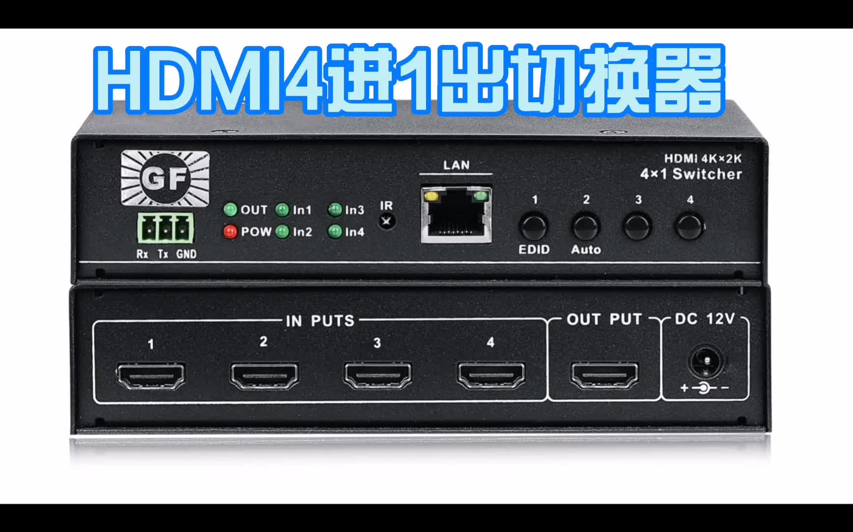 HDMI矩阵切换器效果演示