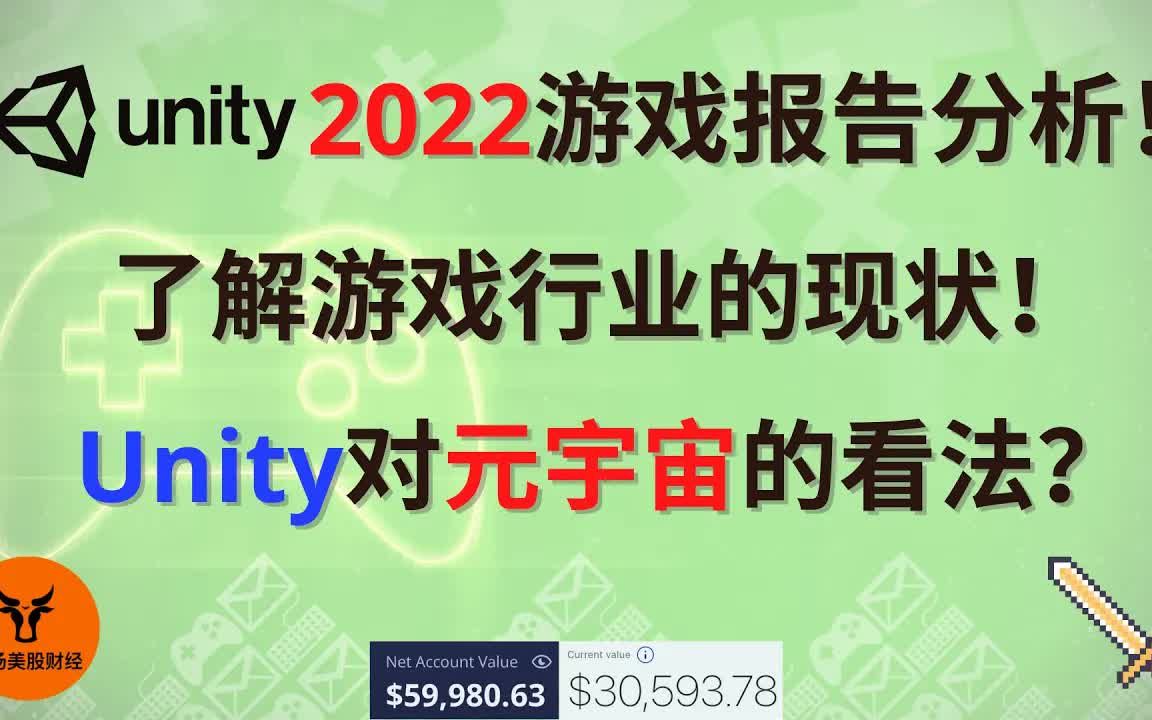 Unity 2022游戏报告分析! 了解游戏行业的现状! Unity对元宇宙的看法