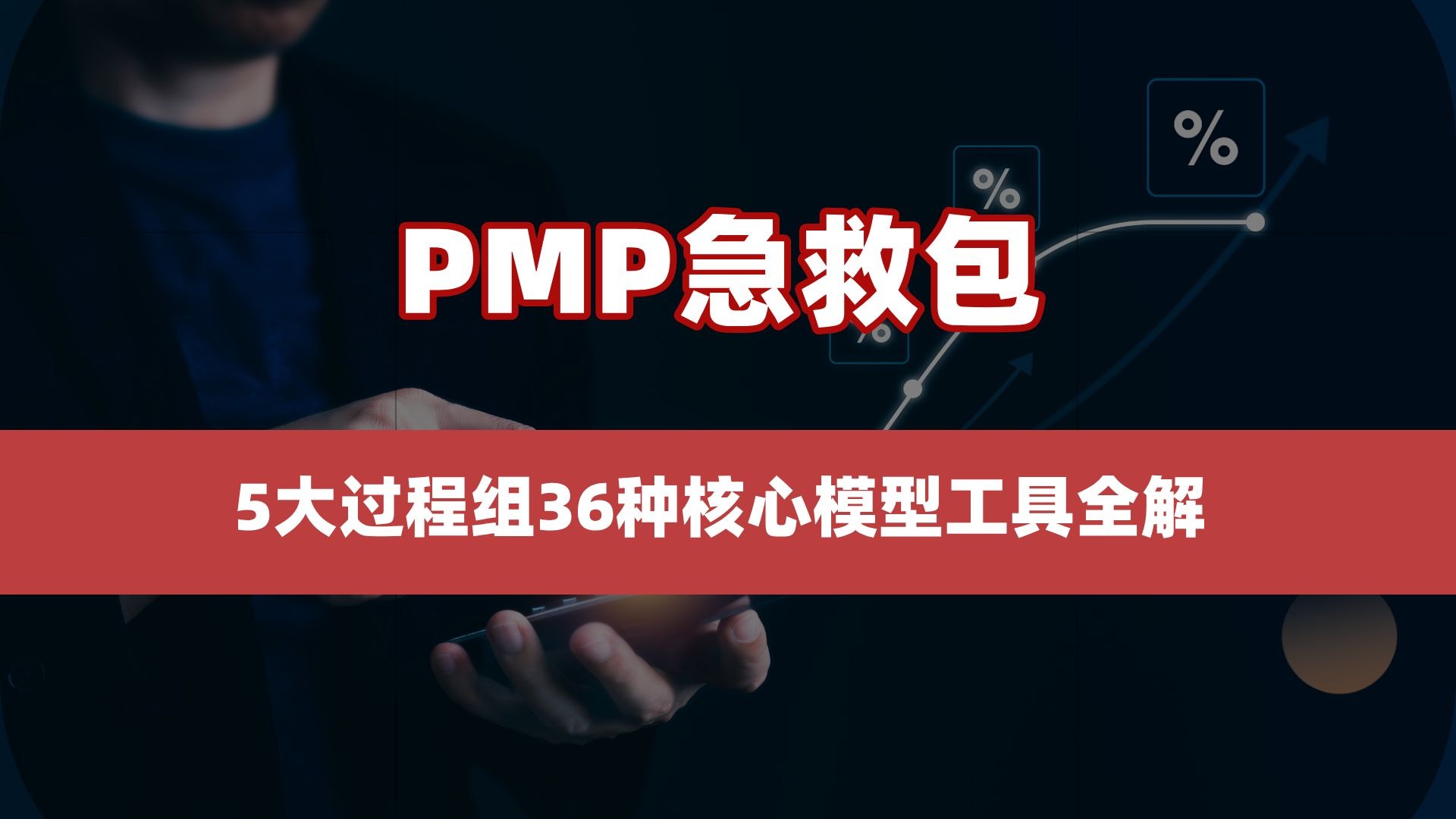 PMP急救包!5大过程组、36种核心模型/工具全解:WBS/甘特图/变更...