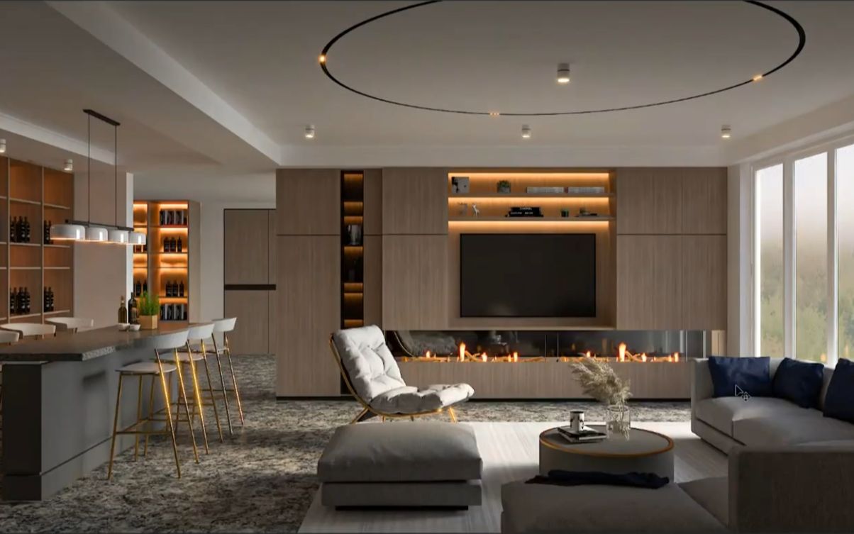 Su+Vray+Ps工作流 从平面到效果图呈现#7