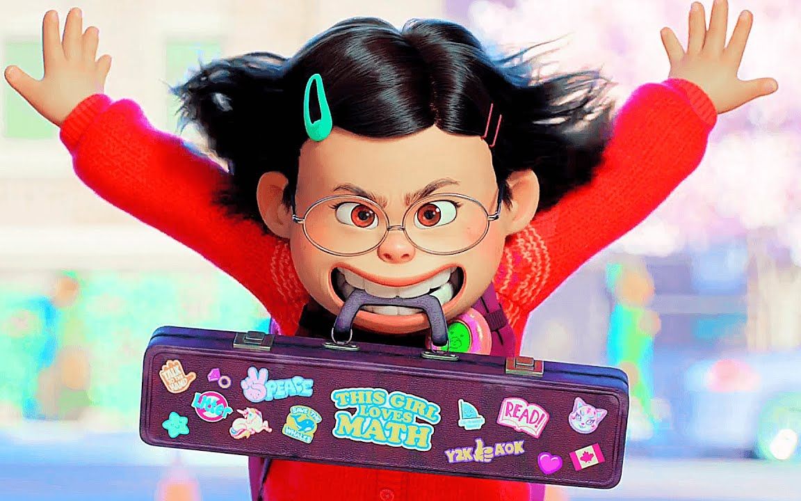 迪士尼&皮克斯动画《青春变形记》中文字幕预告,太可爱了!