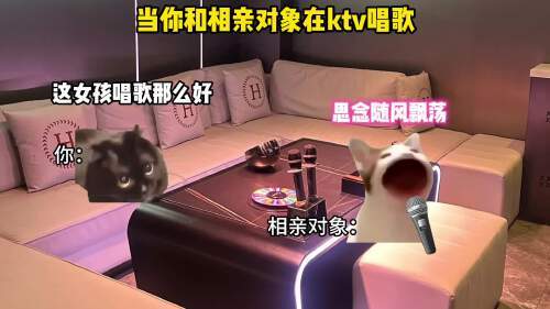 当你和相亲对象在ktv唱歌