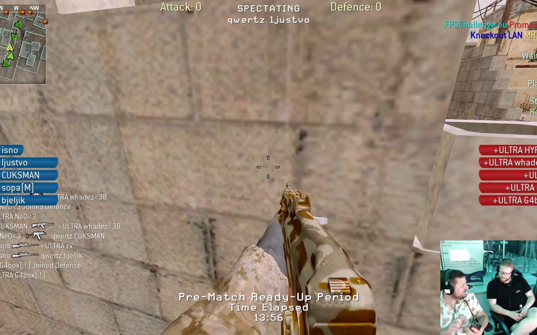 ...2022使命召唤4 FPSChallenge匈牙利线下赛 qwertz vs ULTRA Backlot