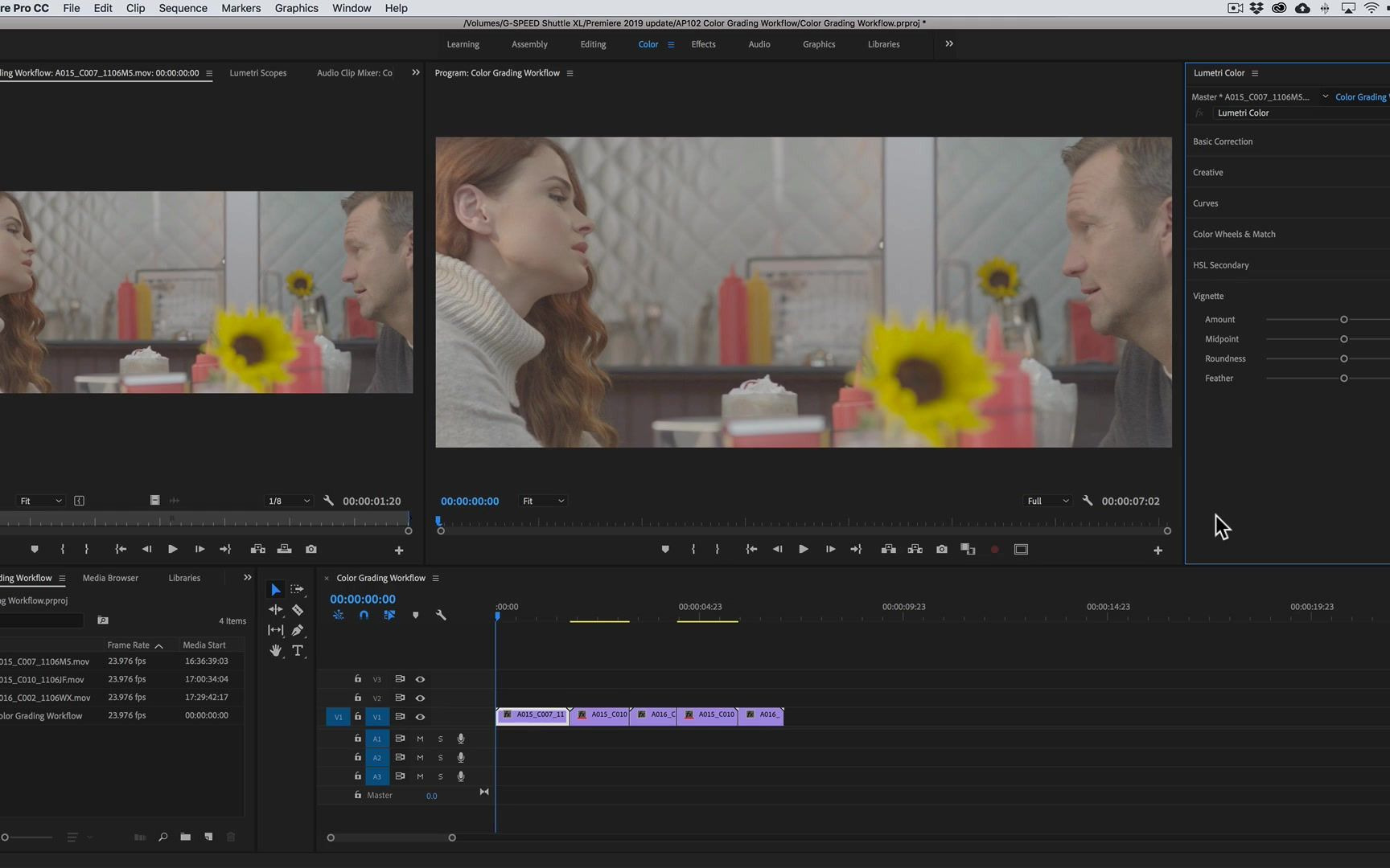 ...视频色彩校正调色学习 Color Grading Academy For Adobe Premiere