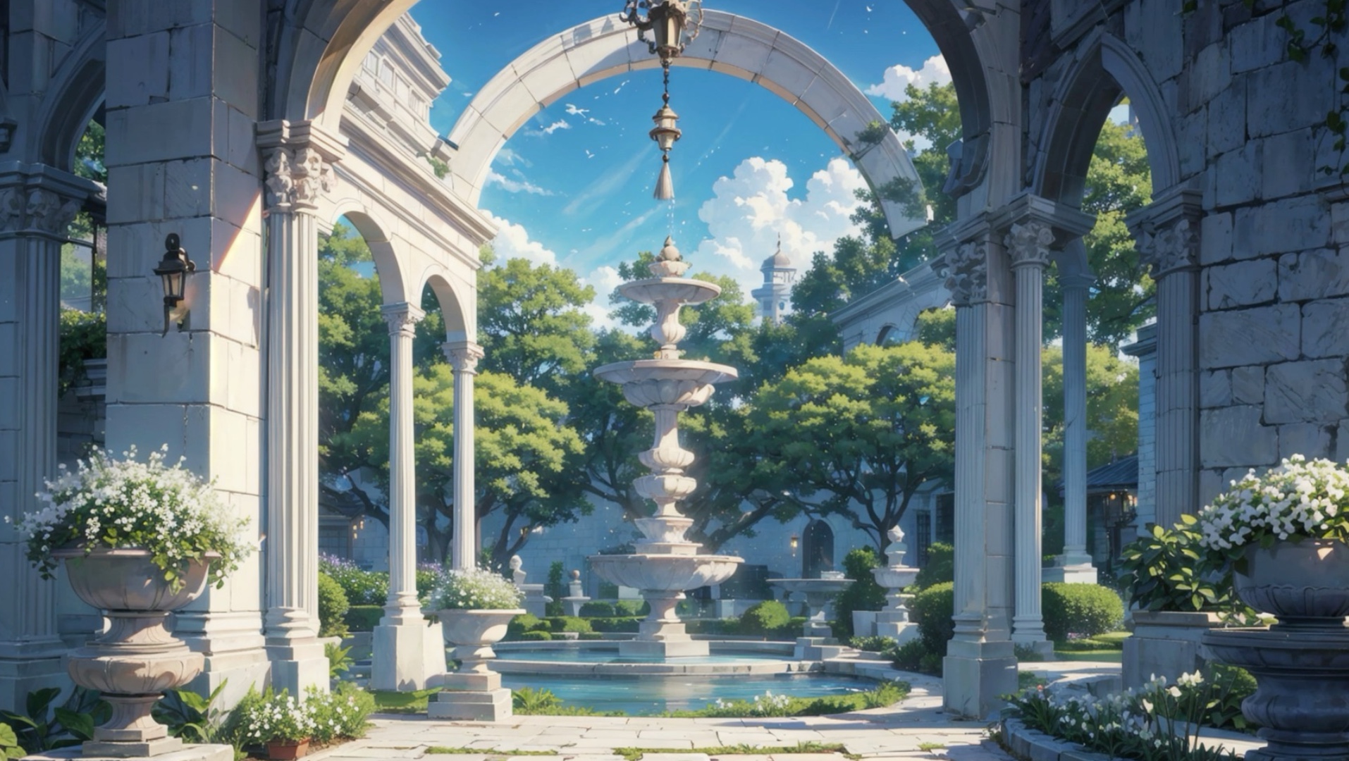 AI绘画作品集:场景原画Stable Diffusion+Deepseek+UE