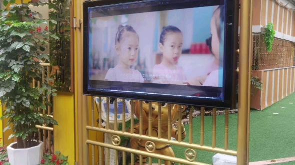 ...路新洲幼儿园安装位置:校门口铁栏杆铁门 电子信息公告栏 电视防水箱