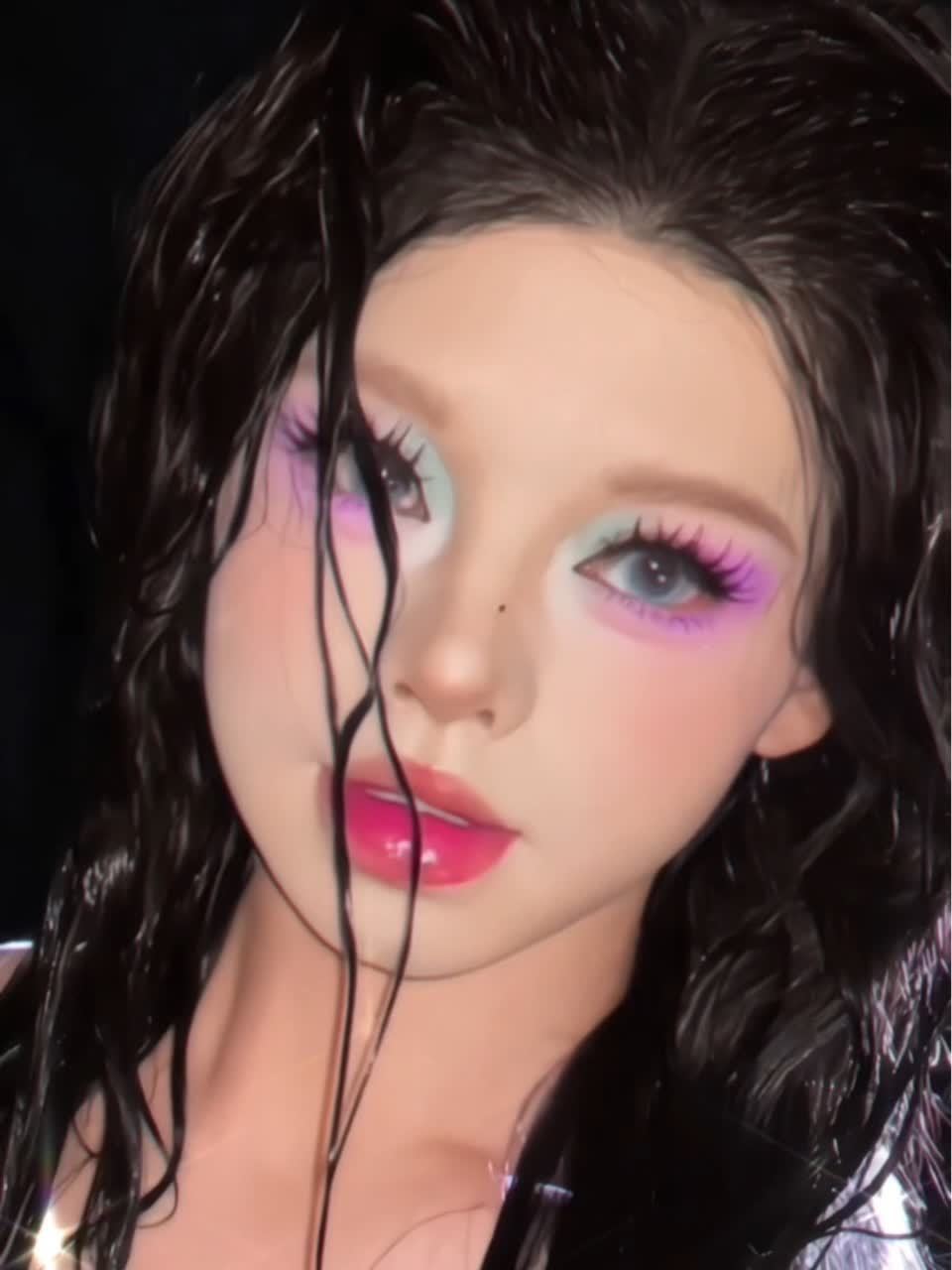 用CCD拍个视频#hello时尚季 #妆前妆后 #爆改 #丝滑变装 #反差