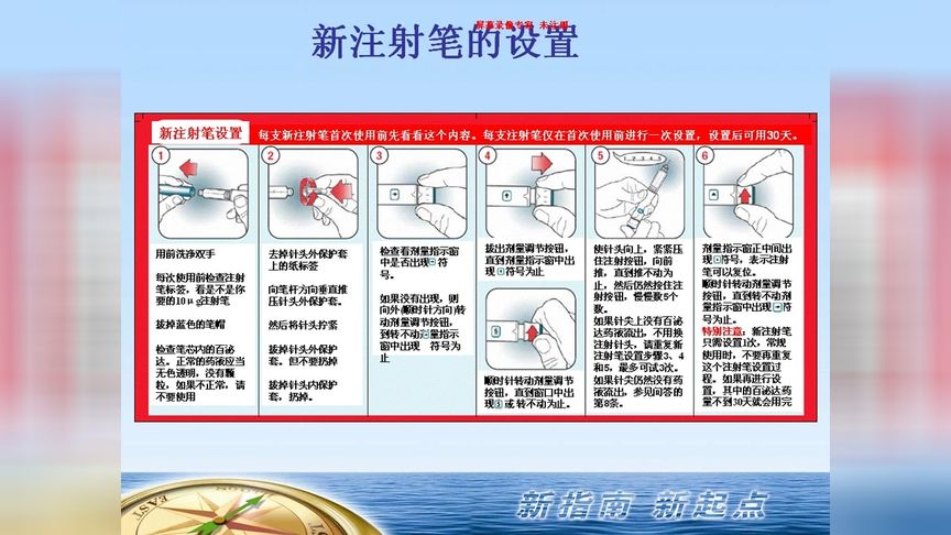 杨小龙 糖尿病基础知识—13(b6注射笔使用诺和,优伴,百泌达)