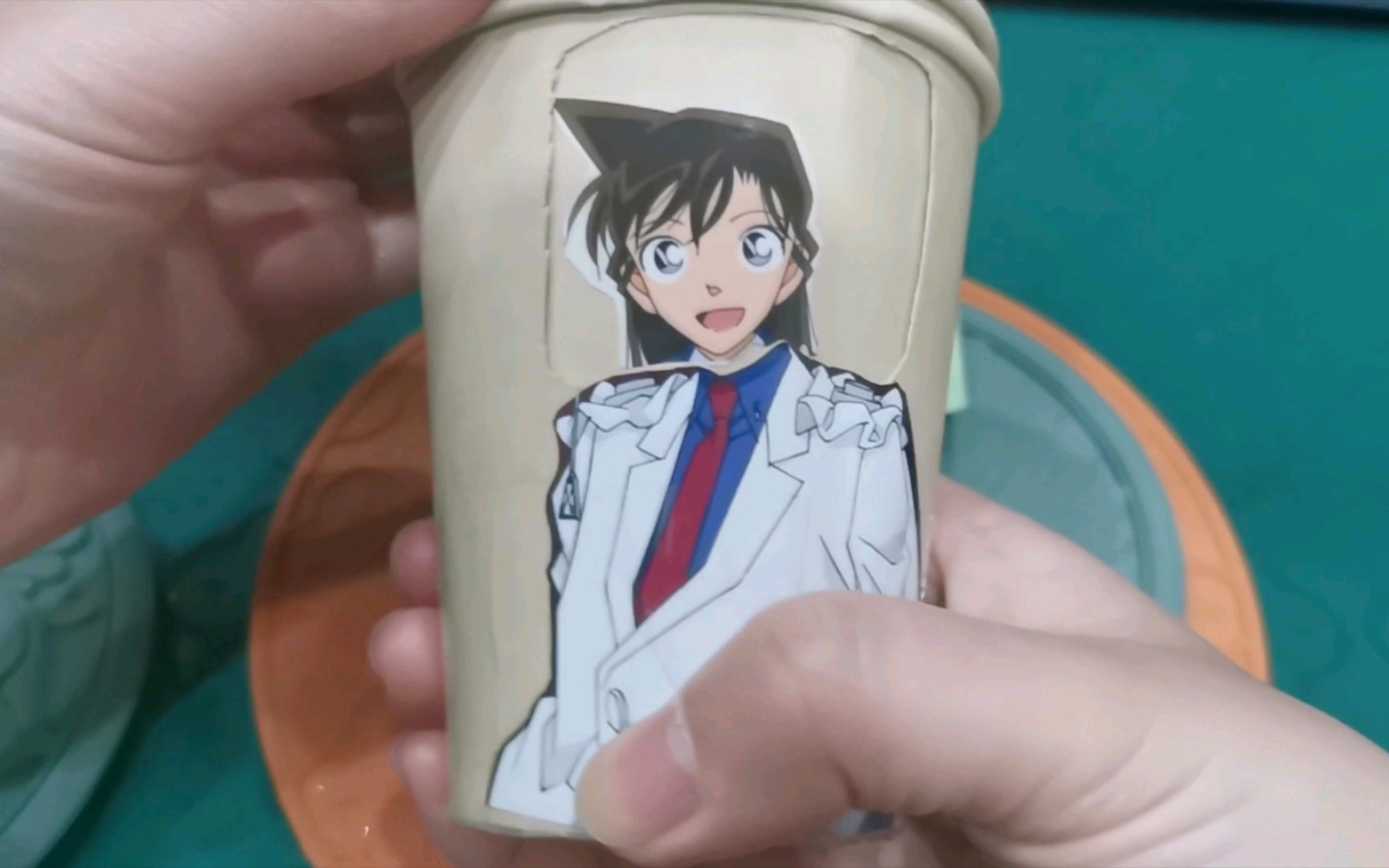 【简单手工】用一次性杯子重现怪盗基德变装名场面