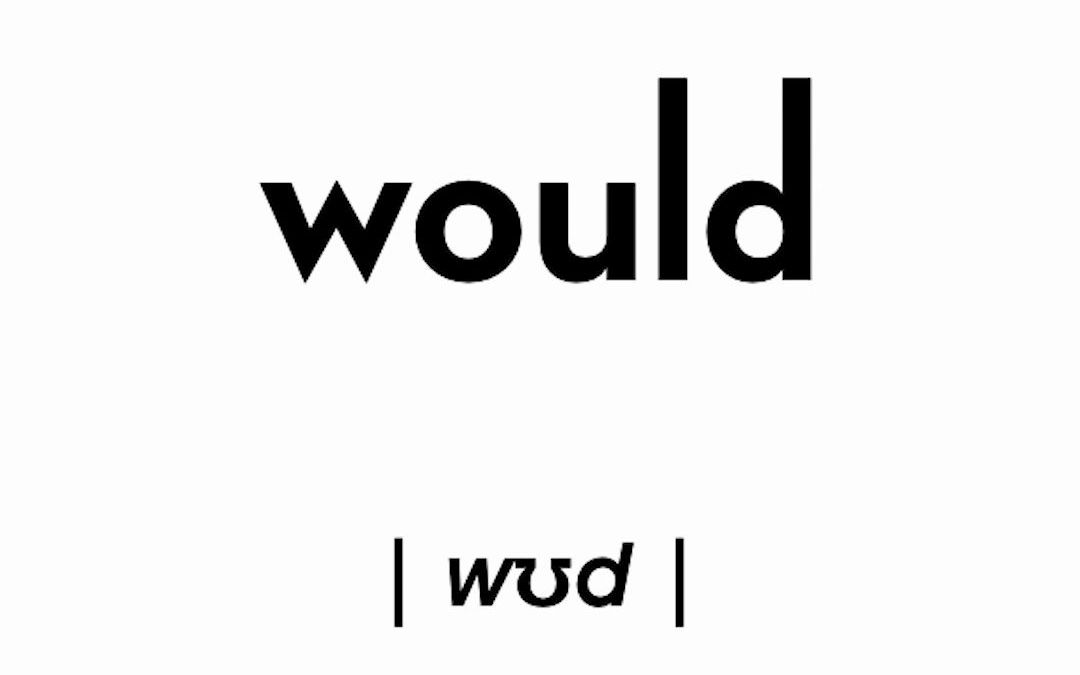 ...情态动词Would"将要"的词根和相关词汇和用法【Will"将要"的过去式】