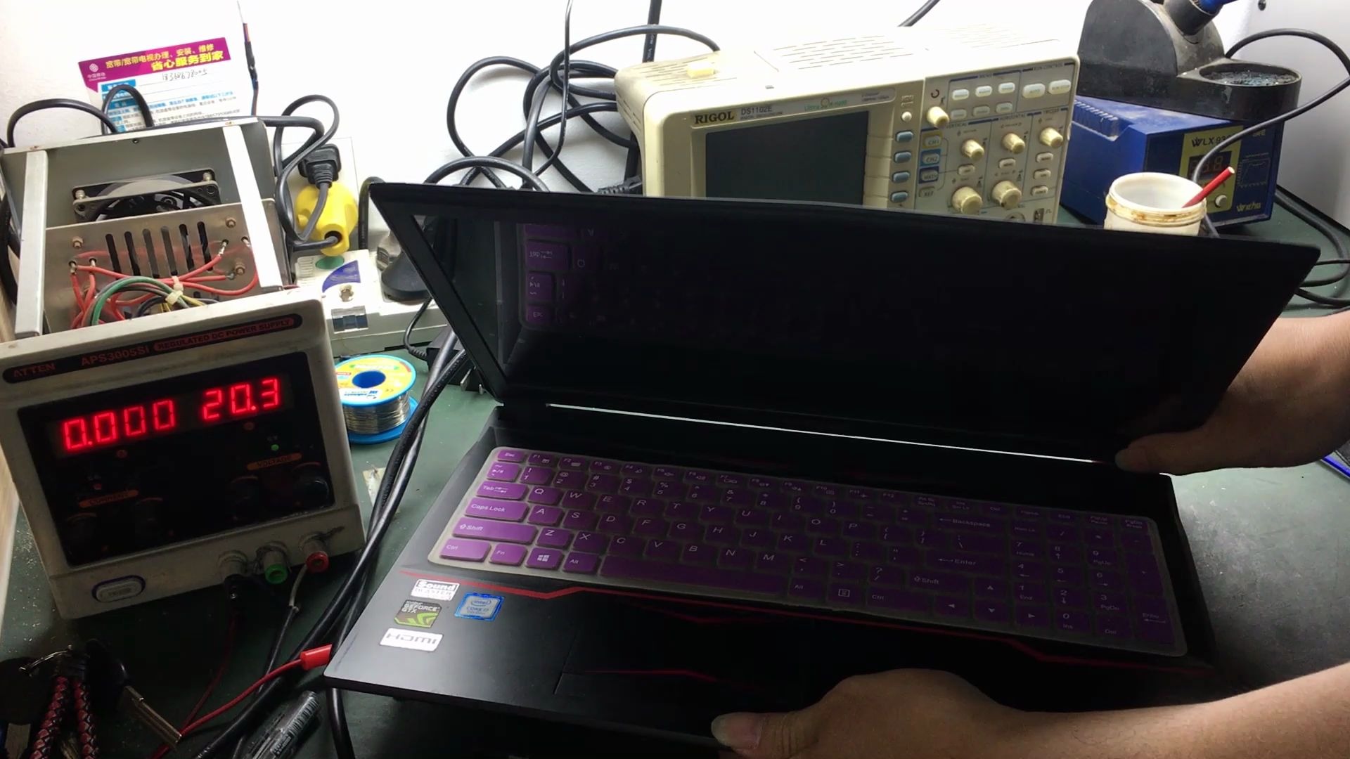 粉丝的神舟战神T6Ti-X7笔记本刚用3年罢工了,维修小白来捡漏!