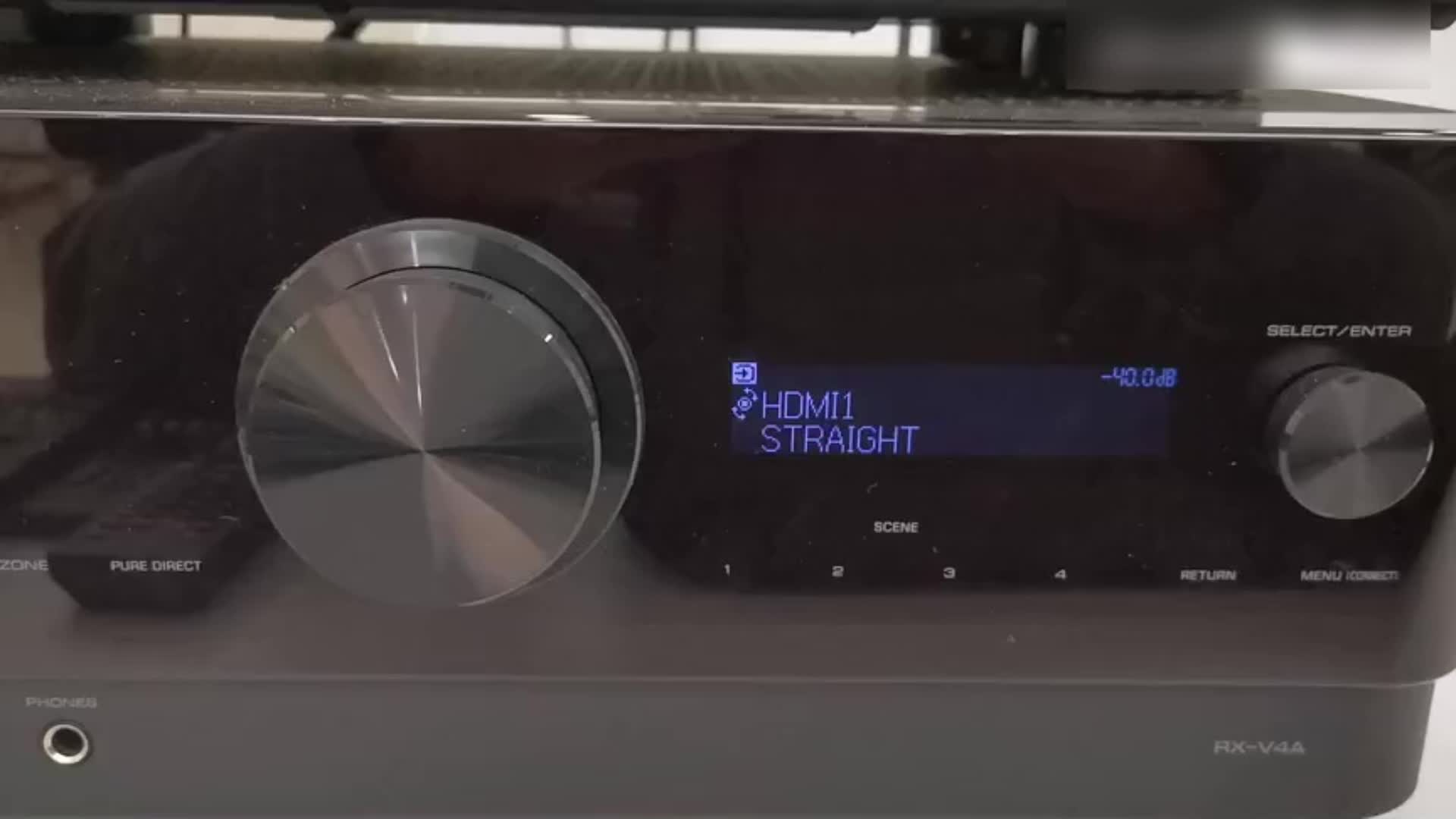 雅马哈功放RX-V4/6A 面板操作介绍