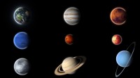 ...丰富的各种宇宙天体星体现象星球动态影像,宇宙AE模板影视视频素材