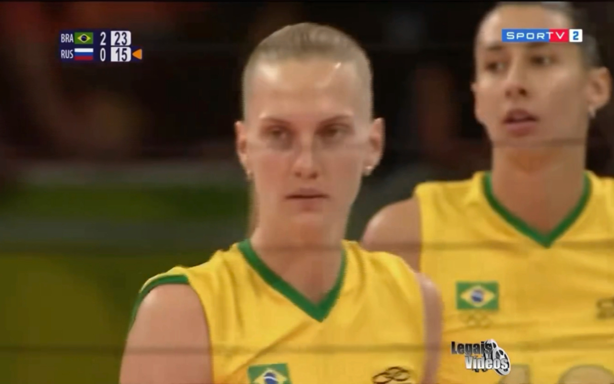 2008北京奥运会女排 巴西3:0俄罗斯 决胜时刻