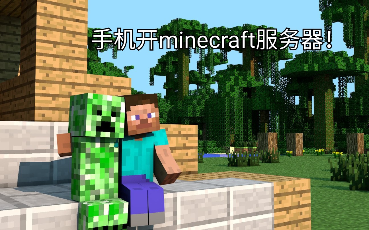 手机开minecraft服务器(bds)并映射到公网!